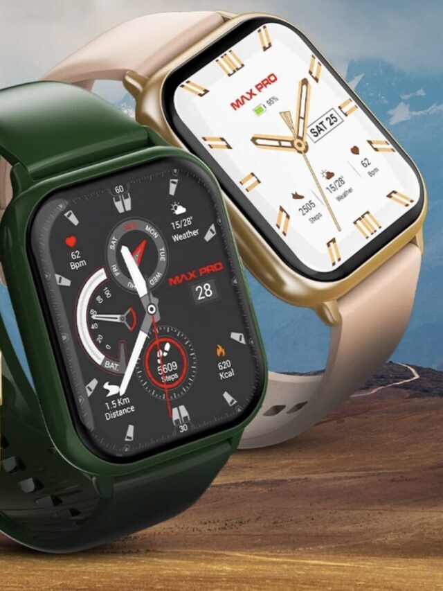 Maxima Introduced Max Pro Sky Smartwatch