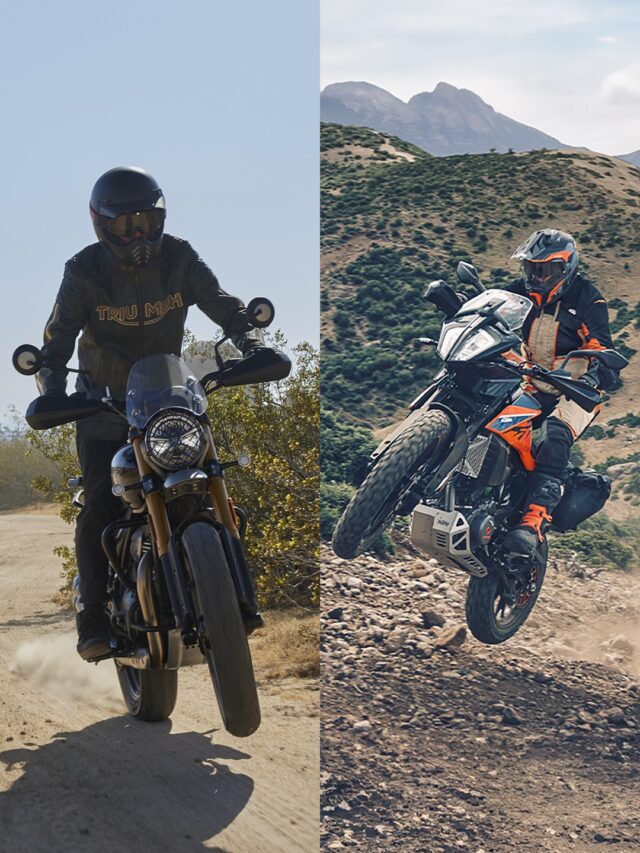 Triumph Scrambler 400 X Vs. KTM Adventure 390 X - A Comparison